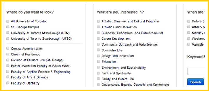 University of Toronto - Career Learning Network - CCR - U of T Co ...